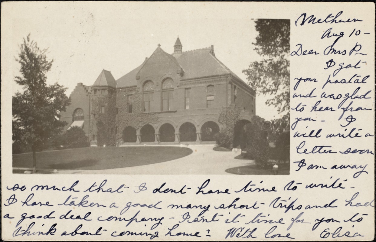 Nevins Memorial Library, Methuen, Mass. - Digital Commonwealth