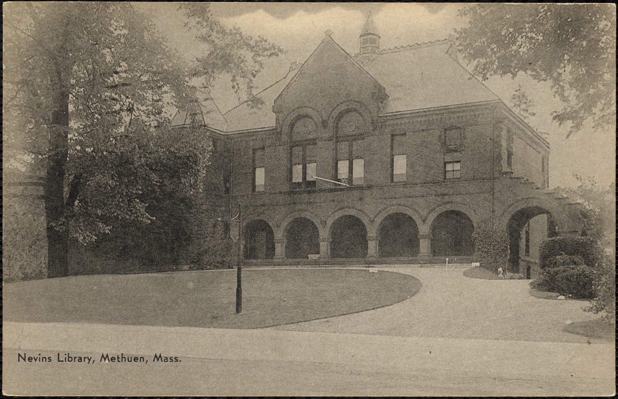 Nevins Library, Methuen, Mass. - Digital Commonwealth