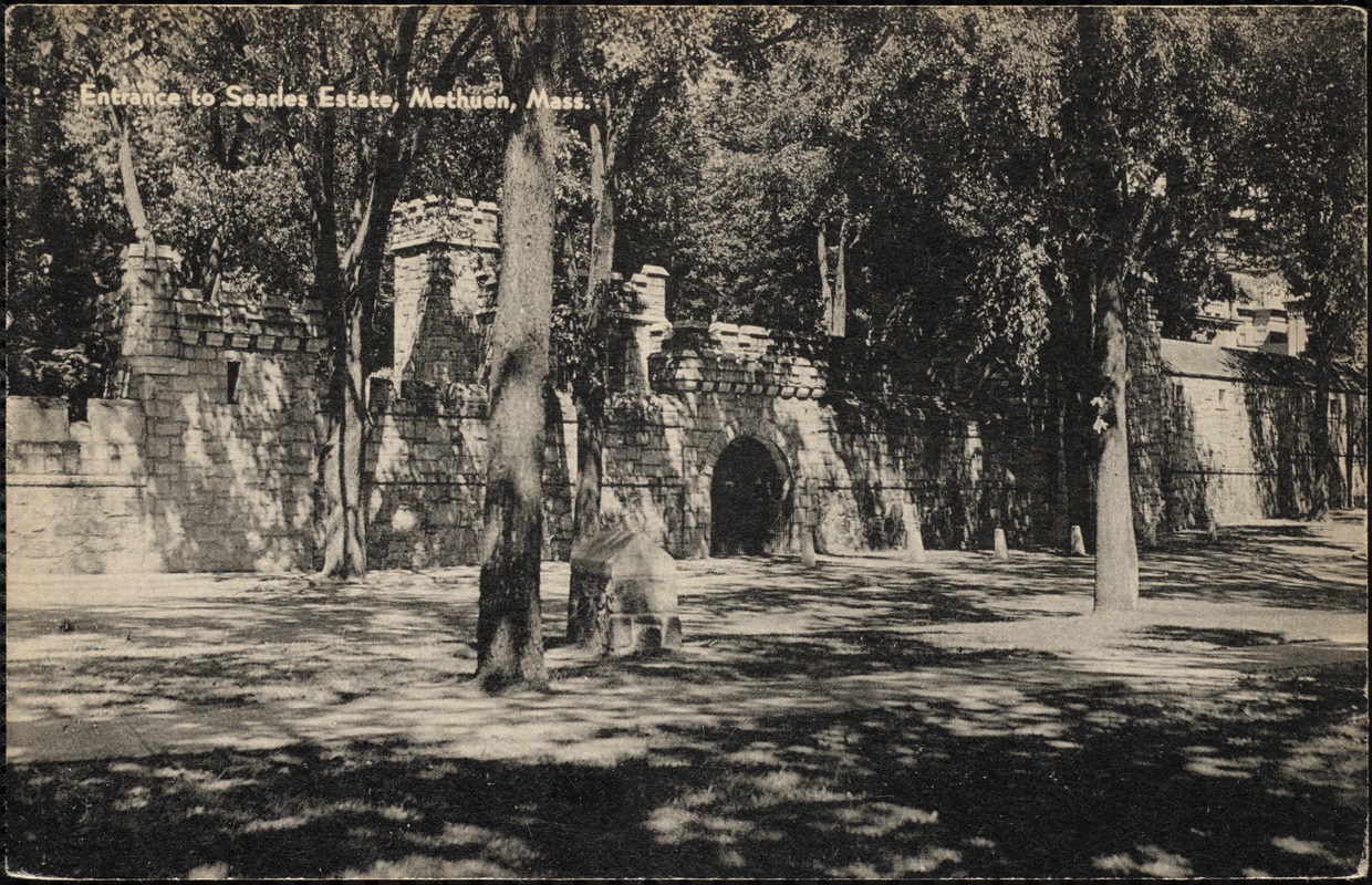 Entrance to Searles estate, Methuen, Mass. - Digital Commonwealth