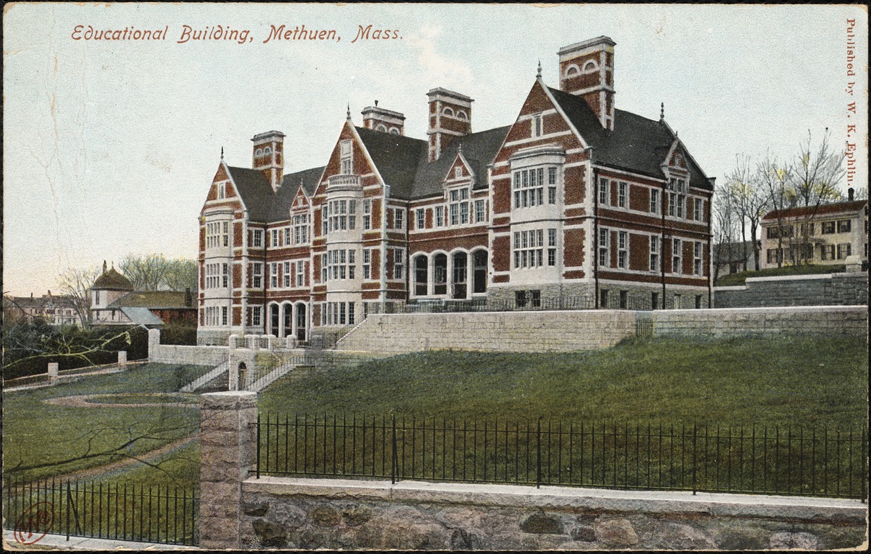 Educational building, Methuen, Mass. - Digital Commonwealth