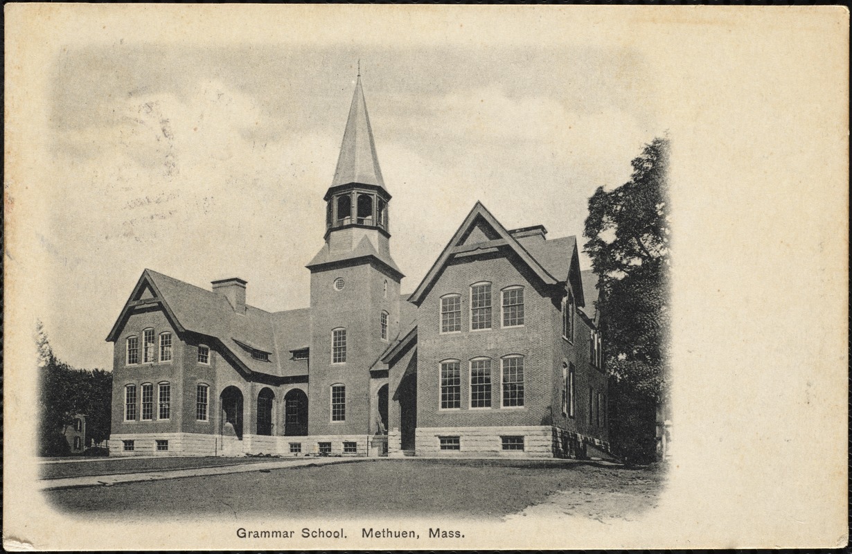 Grammar school. Methuen, Mass. - Digital Commonwealth