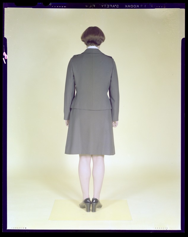 Women's uniform, rear view - Digital Commonwealth