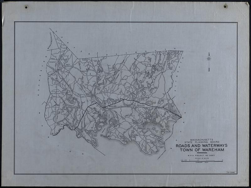 Roads and Waterways Town of Wareham - Digital Commonwealth