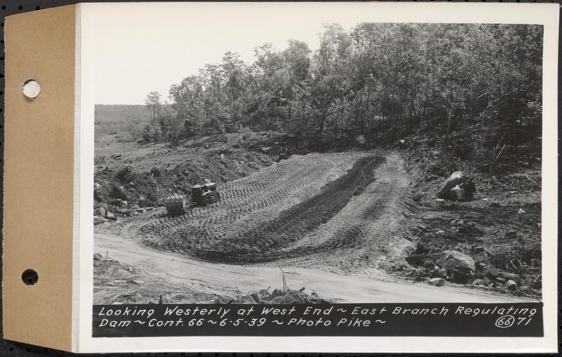 Contract No. 66, Regulating Dams, Middle Branch (New Salem), and East ...
