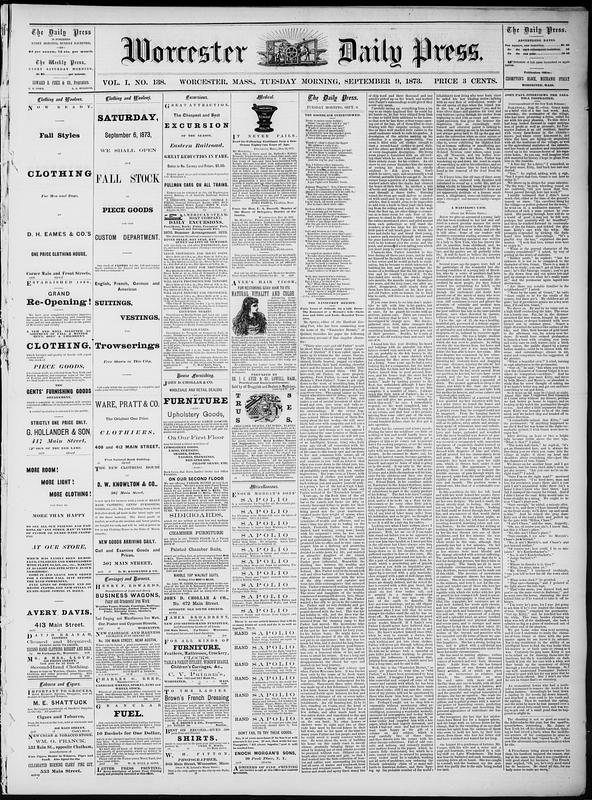 Worcester Daily Press - Digital Commonwealth