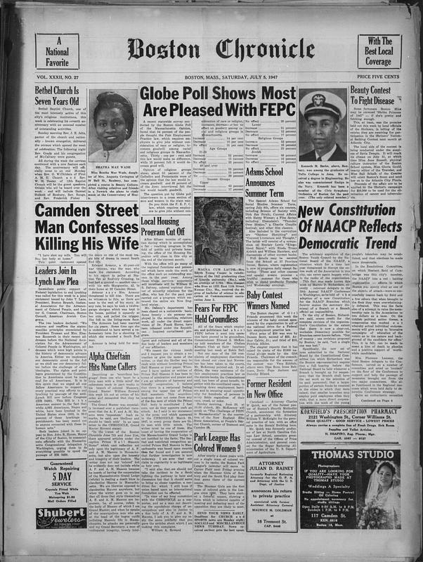 Boston Chronicle. July 05, 1947 - Digital Commonwealth