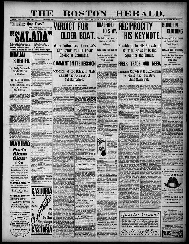 The Boston Herald. September 06, 1901 - Digital Commonwealth