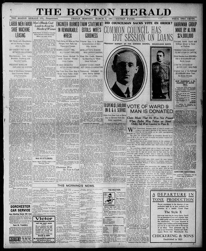 The Boston Herald. March 01, 1907 - Digital Commonwealth
