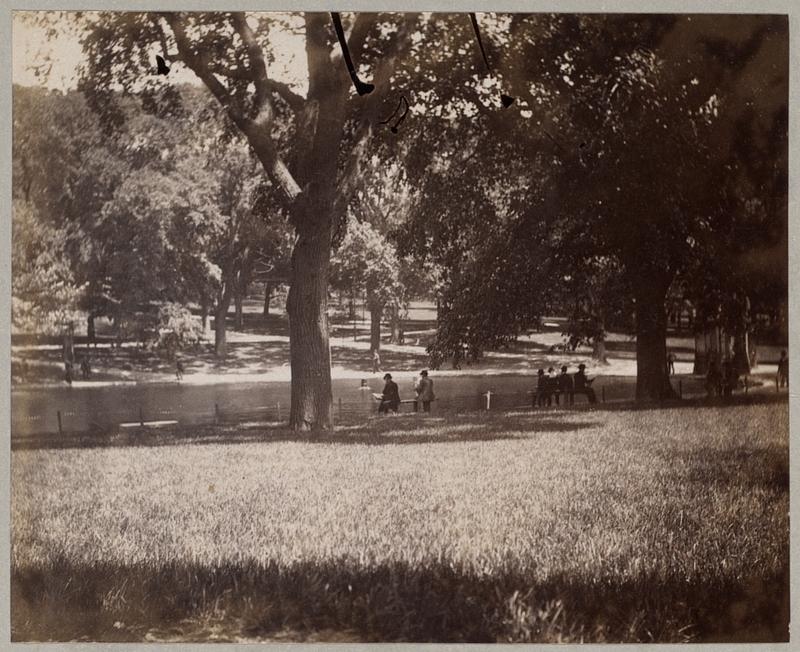 Frog Pond, Boston Common - Digital Commonwealth