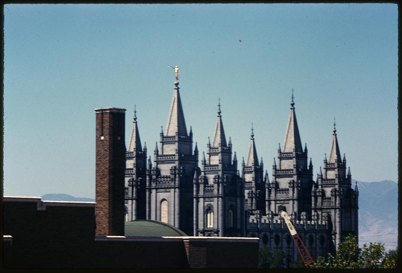 Salt Lake Temple, Salt Lake City, Utah - Digital Commonwealth