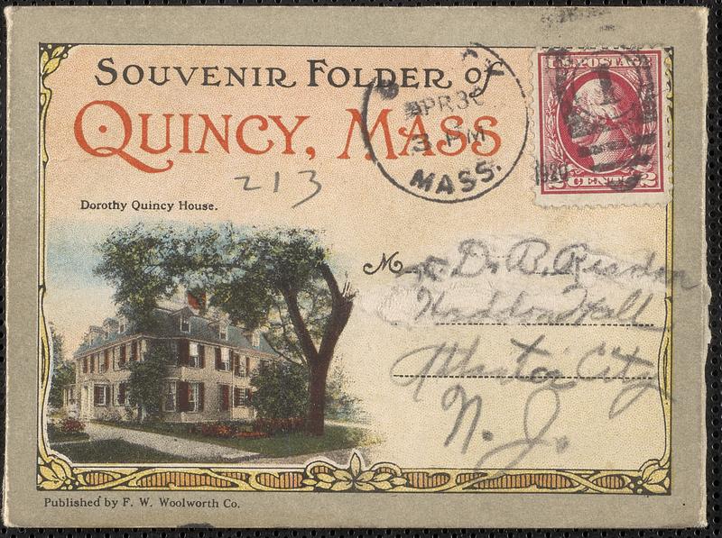 Correspondences to Daniel and Mary (Cashman) (n.d., 1910-1956 ...