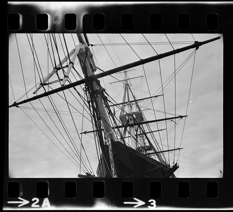 Rigging, USS Constitution - Digital Commonwealth