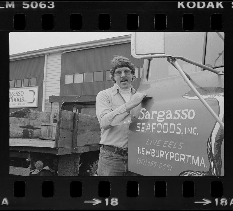 John Steiger, Sargasso Seafoods, eel man - Digital Commonwealth