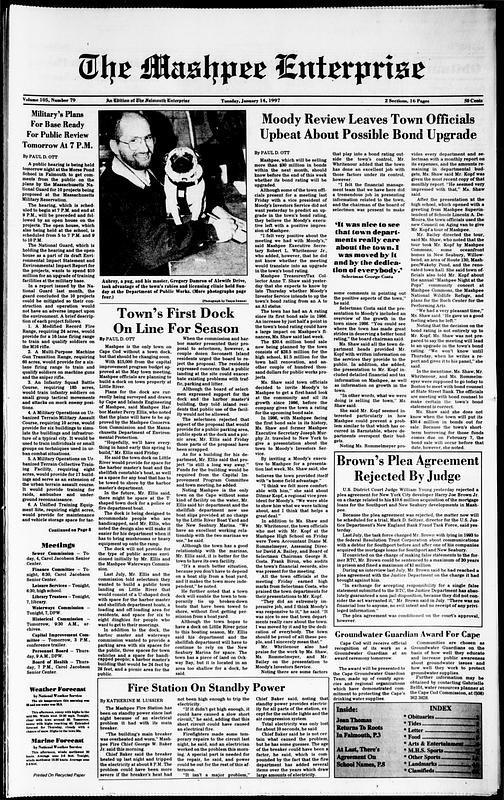 The Mashpee Enterprise. January 14, 1997 - Digital Commonwealth