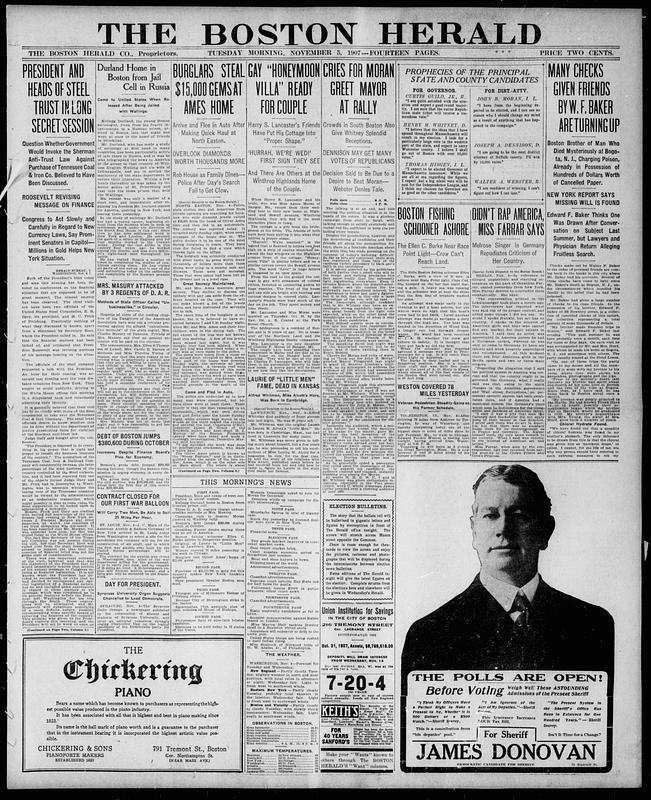 The Boston Herald. November 05, 1907 - Digital Commonwealth