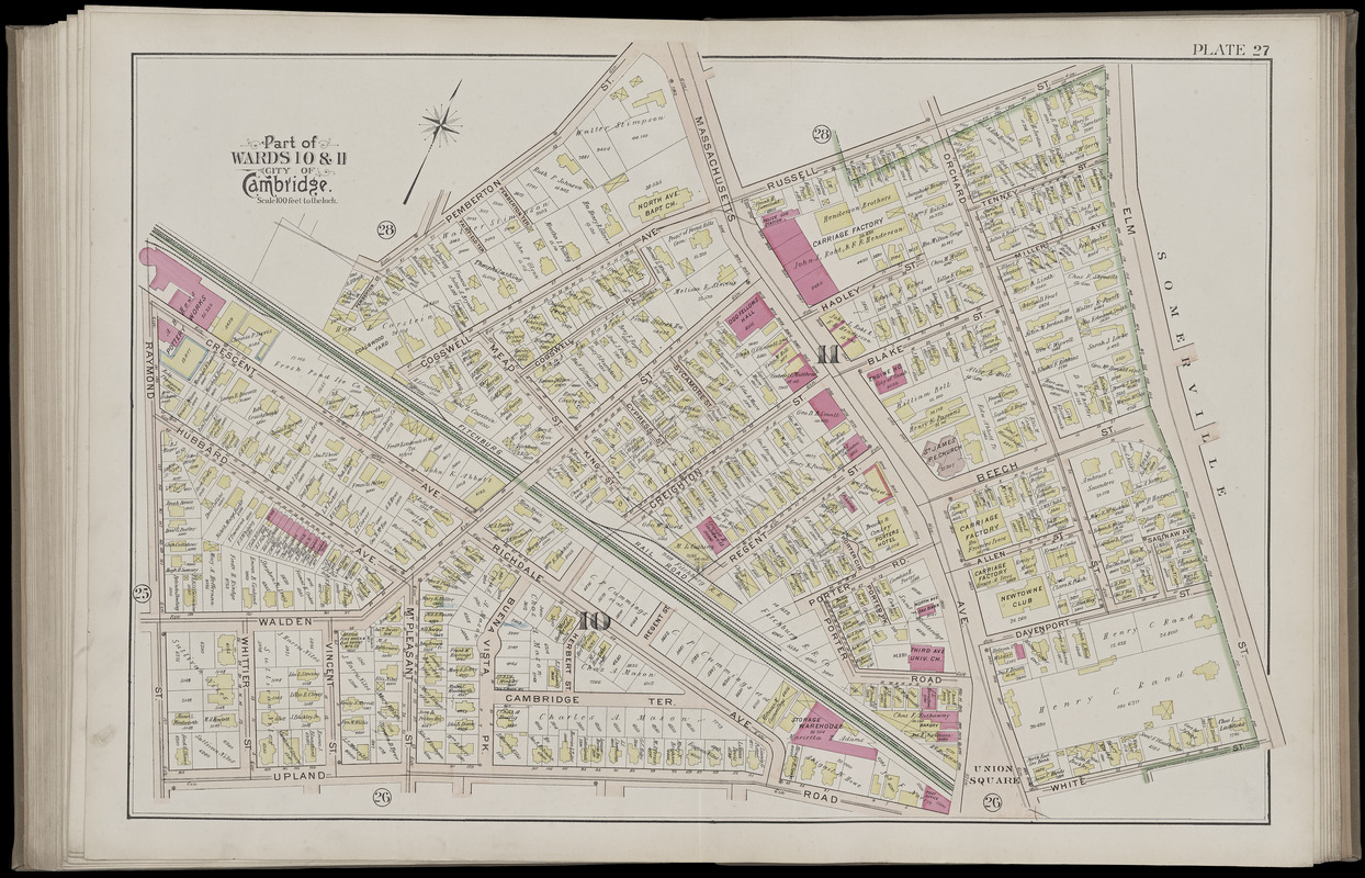 Atlas of the city of Cambridge, Massachusetts - Digital Commonwealth