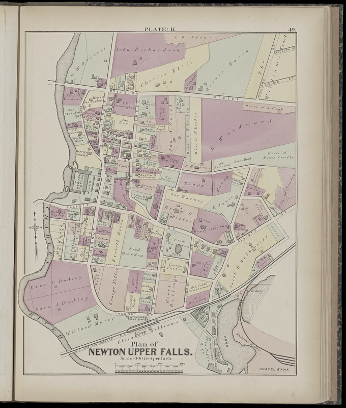 Atlas of the city of Newton, Middlesex Co., Massachusetts - Digital ...