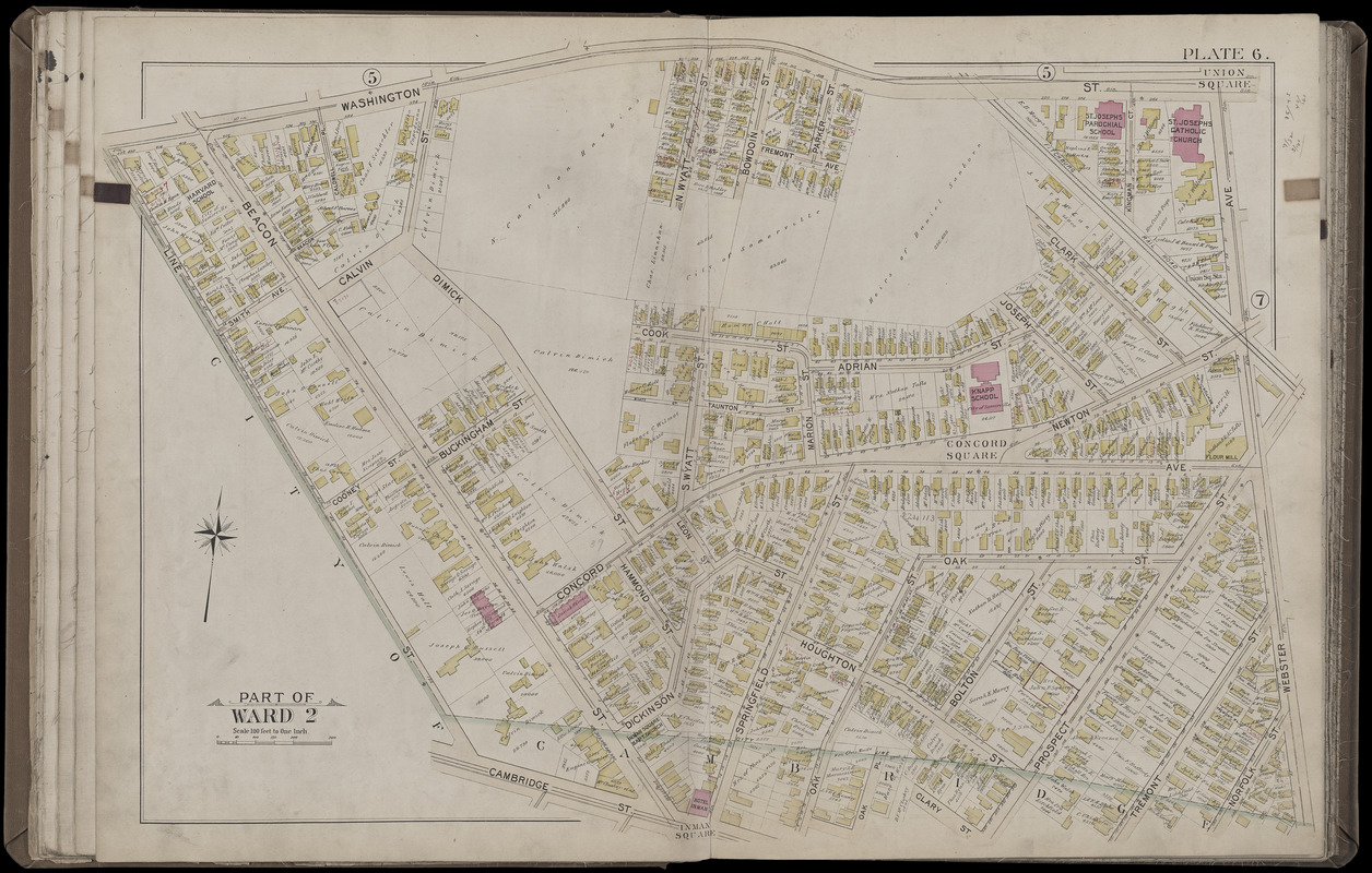 Atlas of the city of Somerville, Massachusetts - Digital Commonwealth