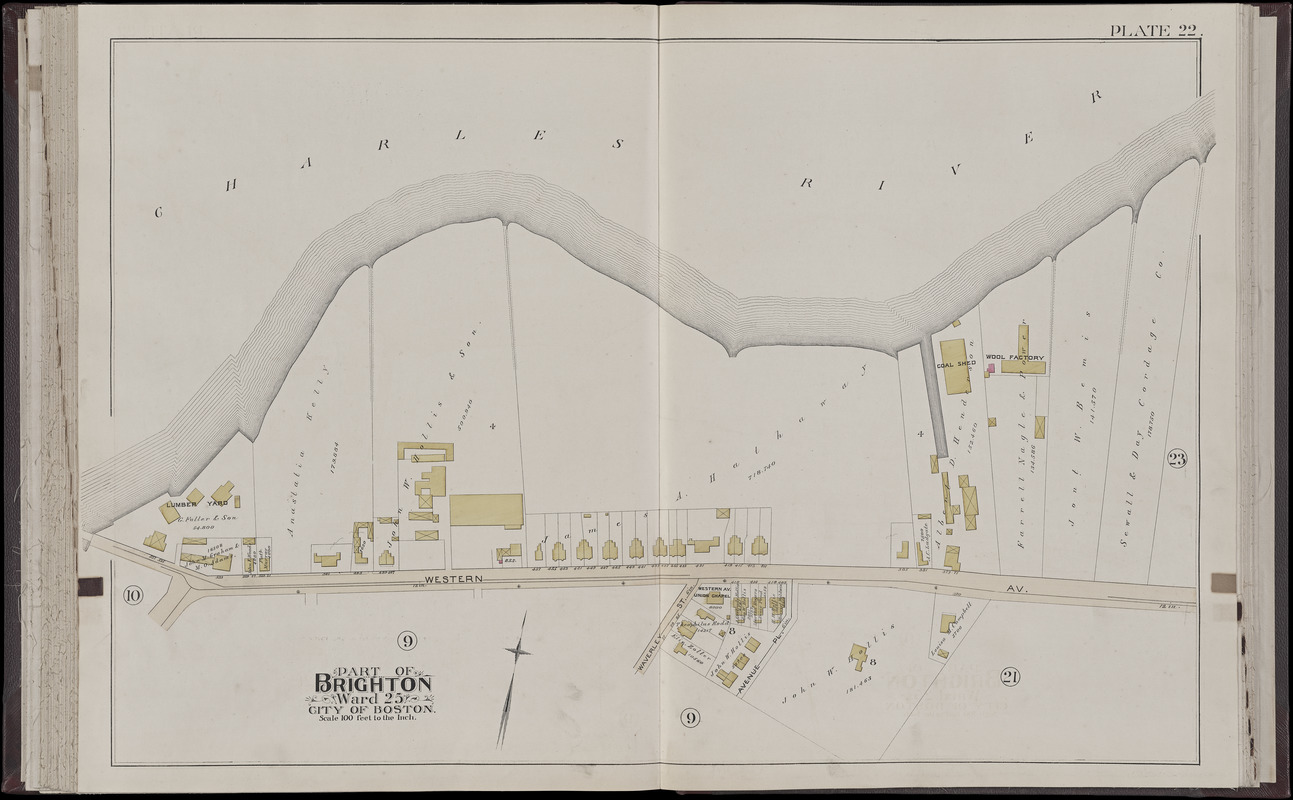 Atlas of the city of Boston, volume seven, Brighton, Mass. - Digital ...