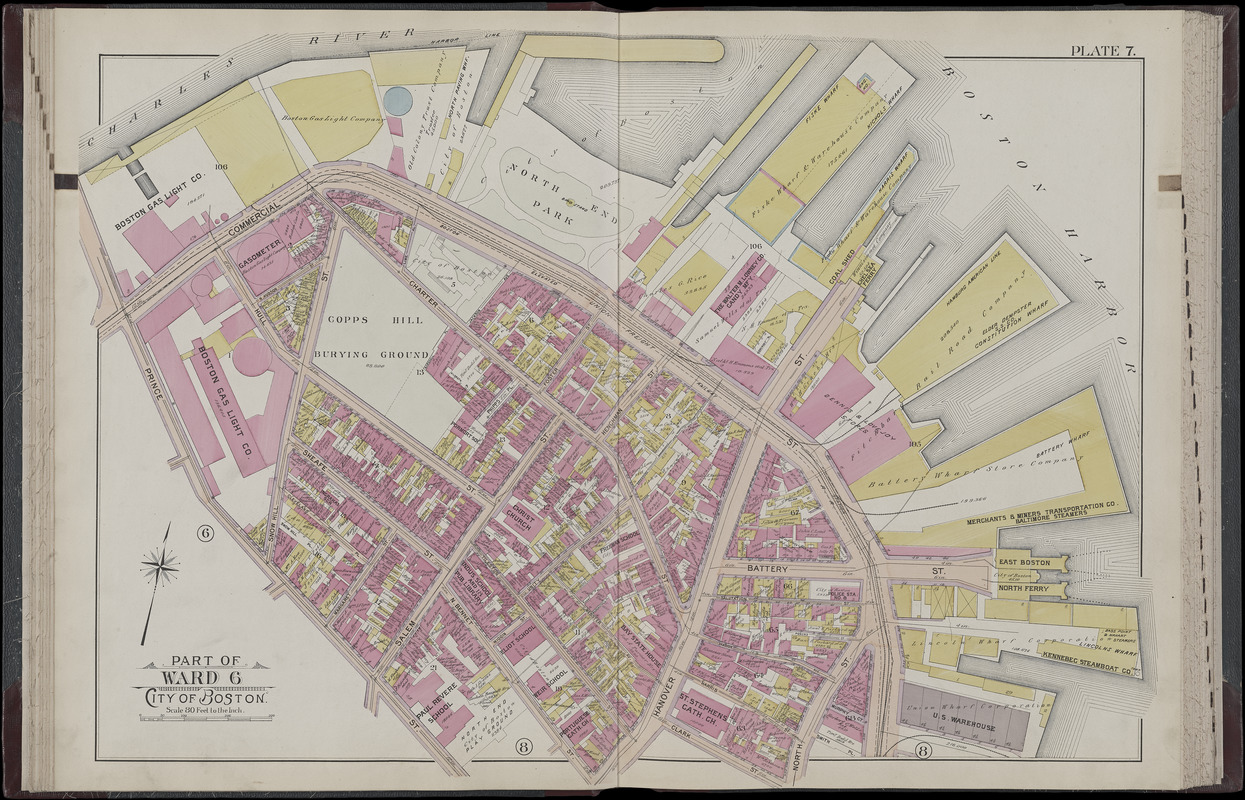 Atlas of the city of Boston, Boston proper : from actual surveys and ...