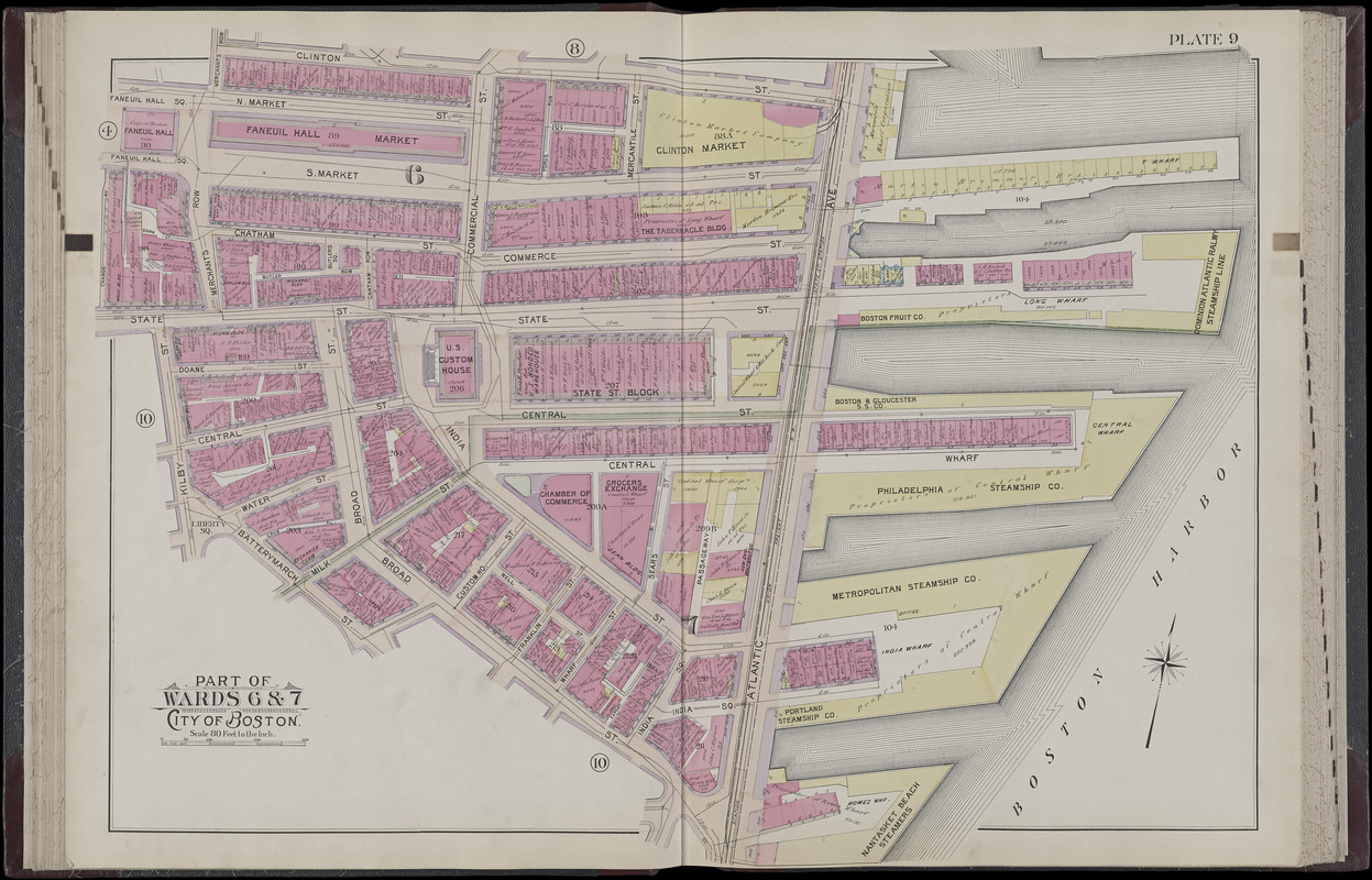 Atlas of the city of Boston, Boston proper : from actual surveys and ...