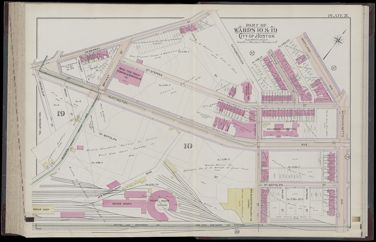 Atlas of the city of Boston, Boston proper : from actual surveys and ...