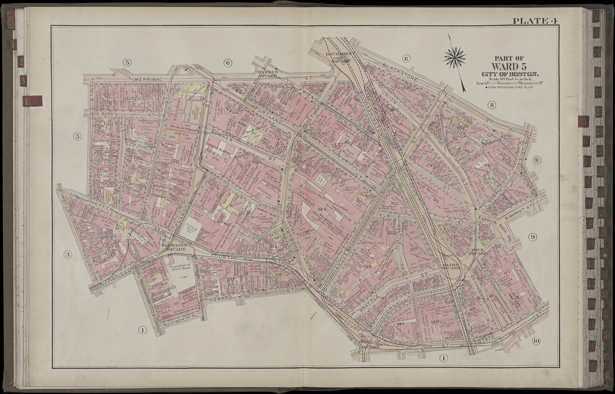 Atlas of the city of Boston, Boston proper and Back Bay : from actual ...