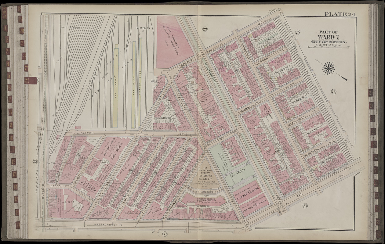 Atlas of the city of Boston, Boston proper and Back Bay - Digital ...