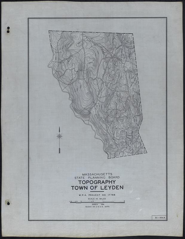 Topography Town of Leyden - Digital Commonwealth