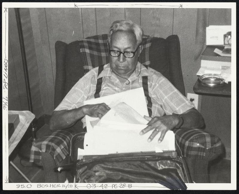 Chief Mittark, (Lorenzo Jeffers) of Waquoit, Massachusetts, has spent a ...