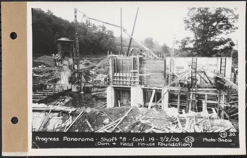 Contract No. 19, Dam and Substructure of Ware River Intake Works at ...