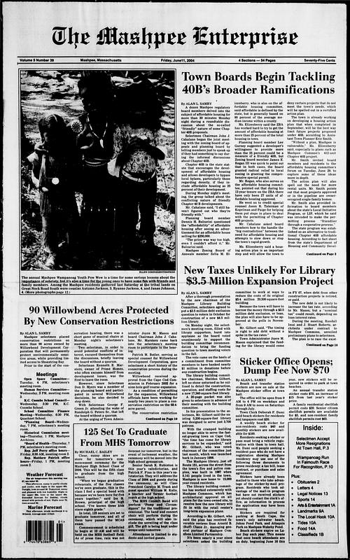 The Mashpee Enterprise. June 11, 2004 - Digital Commonwealth