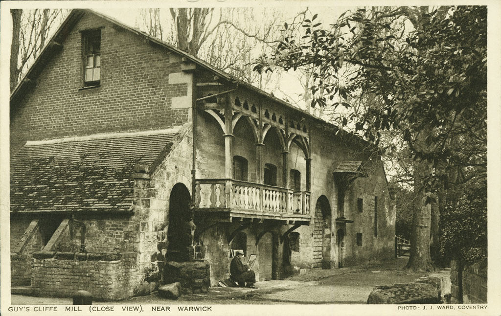 Postcard : Guy's Cliffe Mill (Close View), Near Warwick - Digital ...