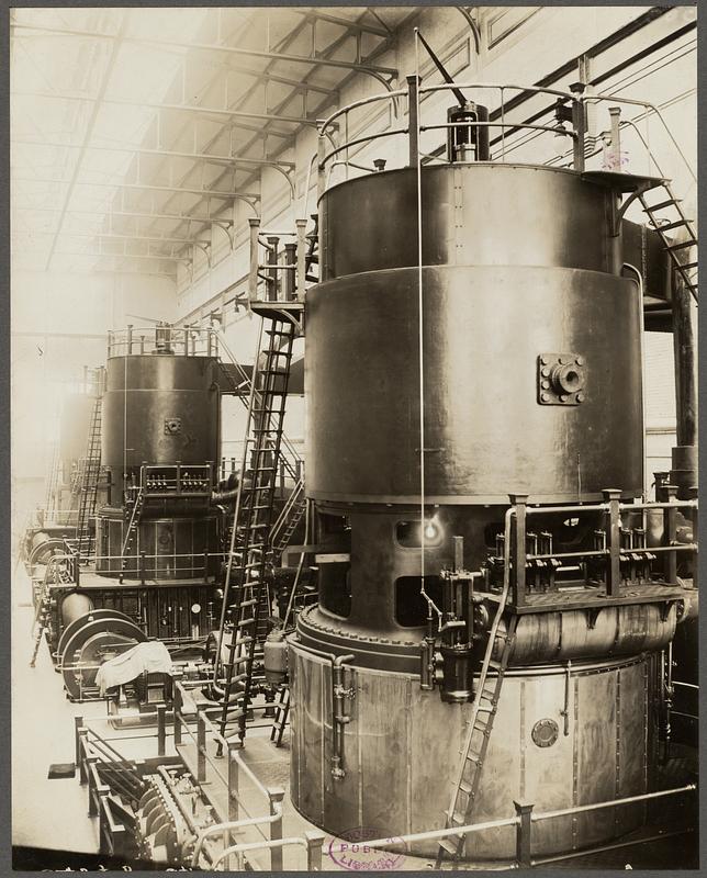 Boston Elevated Railway. Power plant - Digital Commonwealth