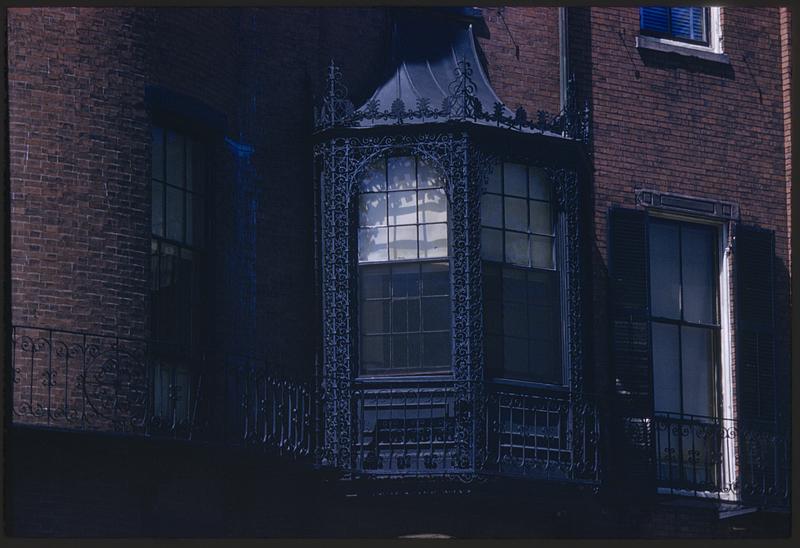 Beacon Street window, Boston - Digital Commonwealth