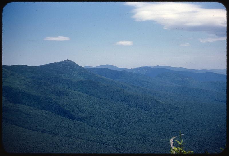 Franconia Notch from Cannon Mountain - Digital Commonwealth