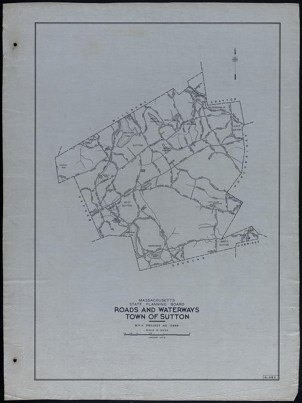 Roads and Waterways Town of Sutton - Digital Commonwealth