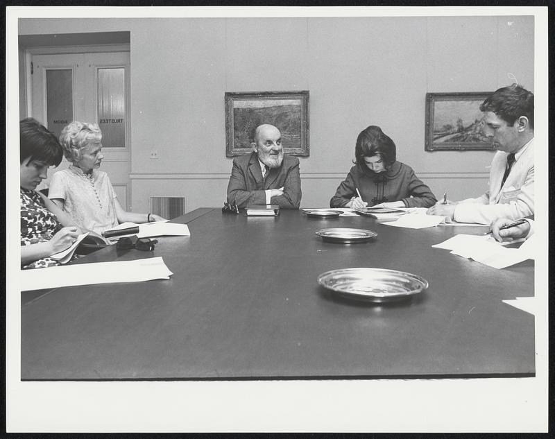 Museum of Fine Arts. Ansel Adam famed Photog meets press - Digital ...