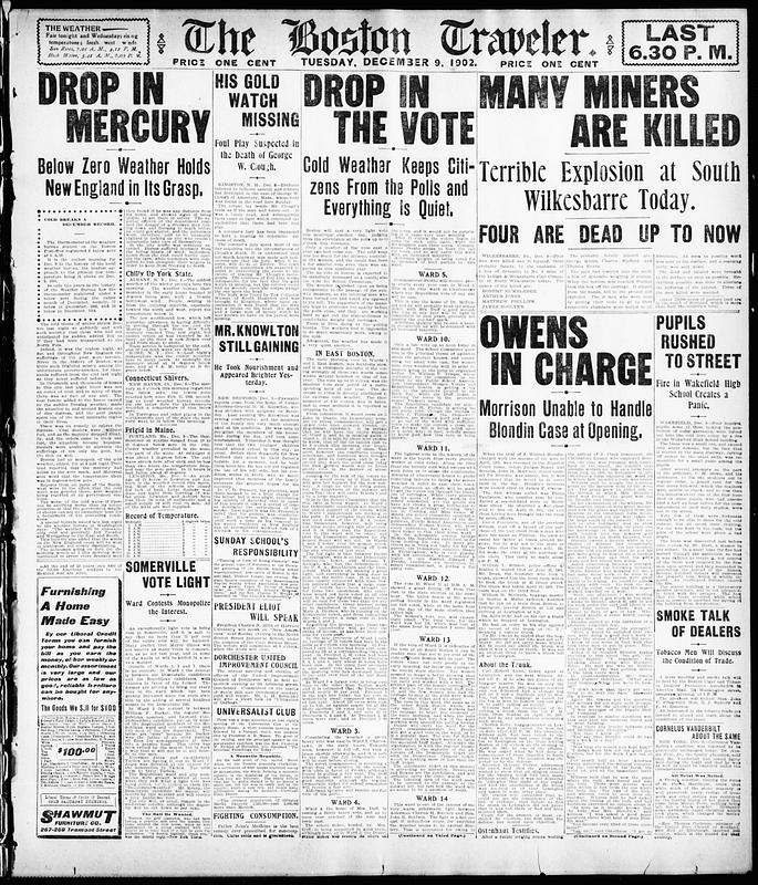 The Boston Traveler. December 09, 1902 - Digital Commonwealth