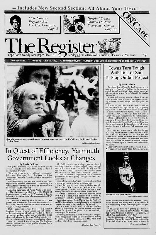 The Register. June 11, 1992 - Digital Commonwealth