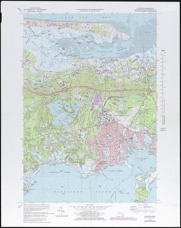 Hyannis Quadrangle Massachusetts, Barnstable Co. - Digital Commonwealth