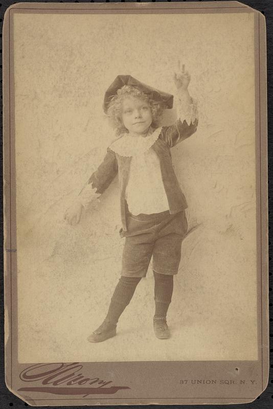 Baby Spencer, infant prodigy u/d [undated] - Digital Commonwealth