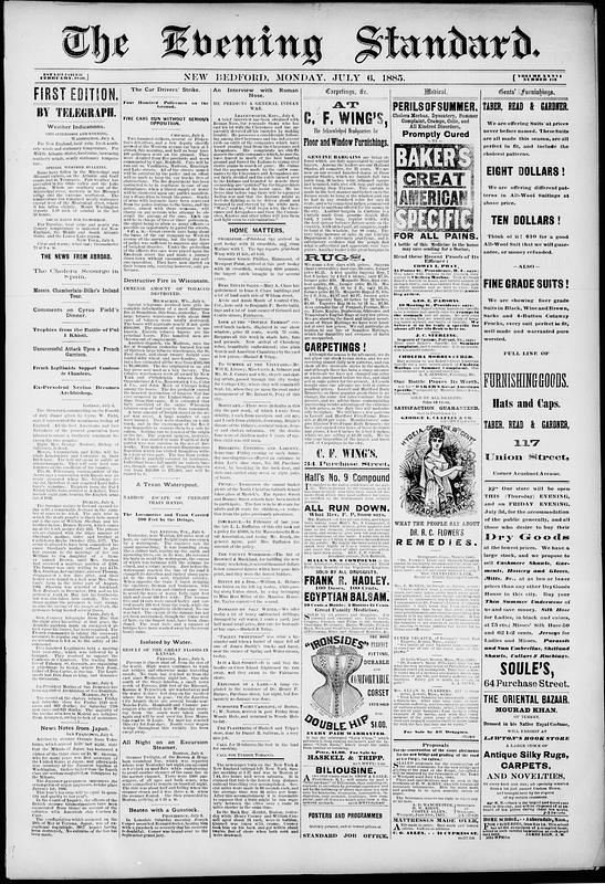 Evening Standard. July 06, 1885 - Digital Commonwealth
