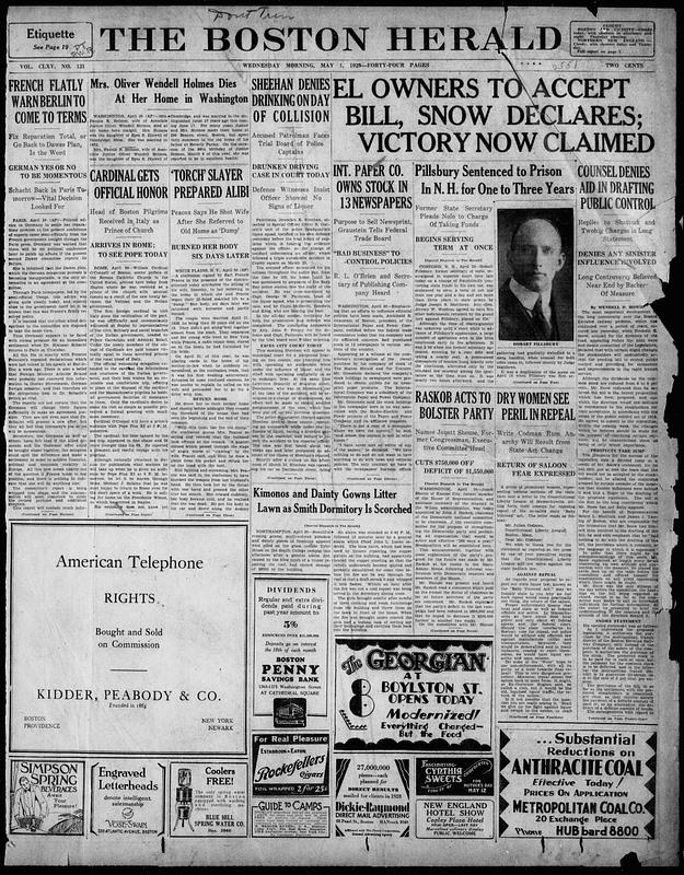 Boston Herald. May 01, 1929 - Digital Commonwealth