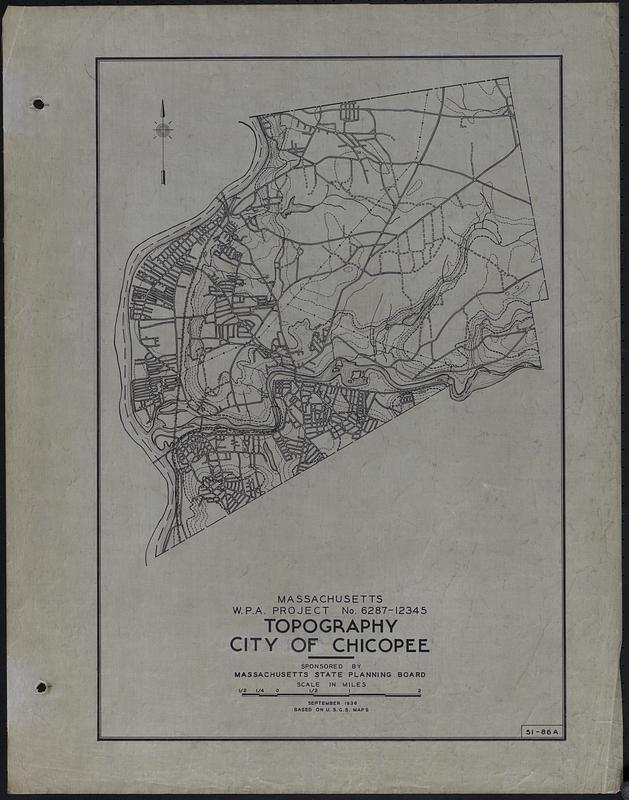 Topography Town of Chicopee - Digital Commonwealth
