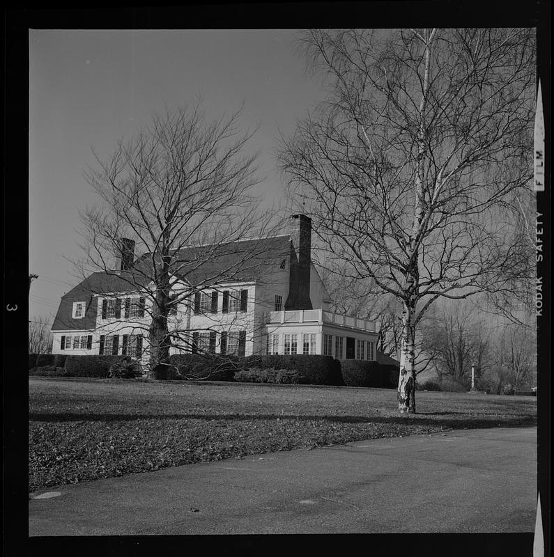 High Rd. Newbury homes, Ted Sheppard, Hunneman - Digital Commonwealth