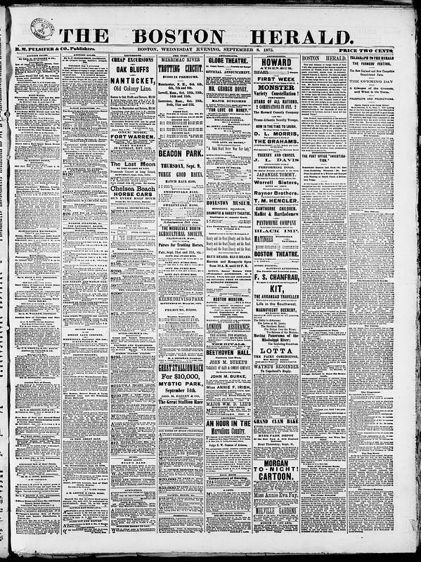 The Boston Herald. September 08, 1875 - Digital Commonwealth