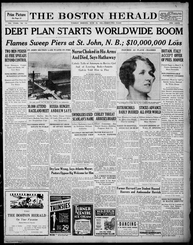 Boston Herald. June 23, 1931 - Digital Commonwealth