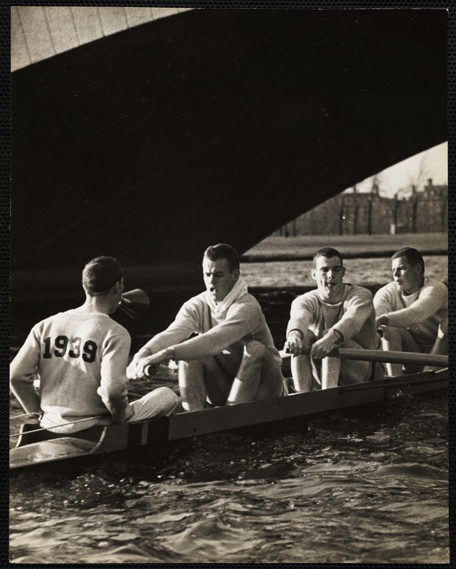 Harvard - varsity crew captain Strore - Digital Commonwealth