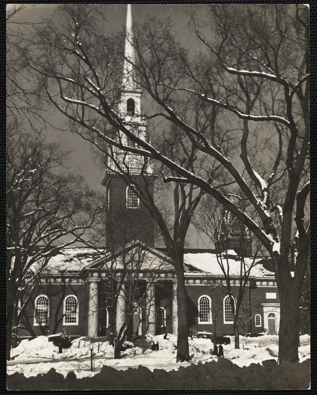 Appleton Chapel - Harvard University - Digital Commonwealth